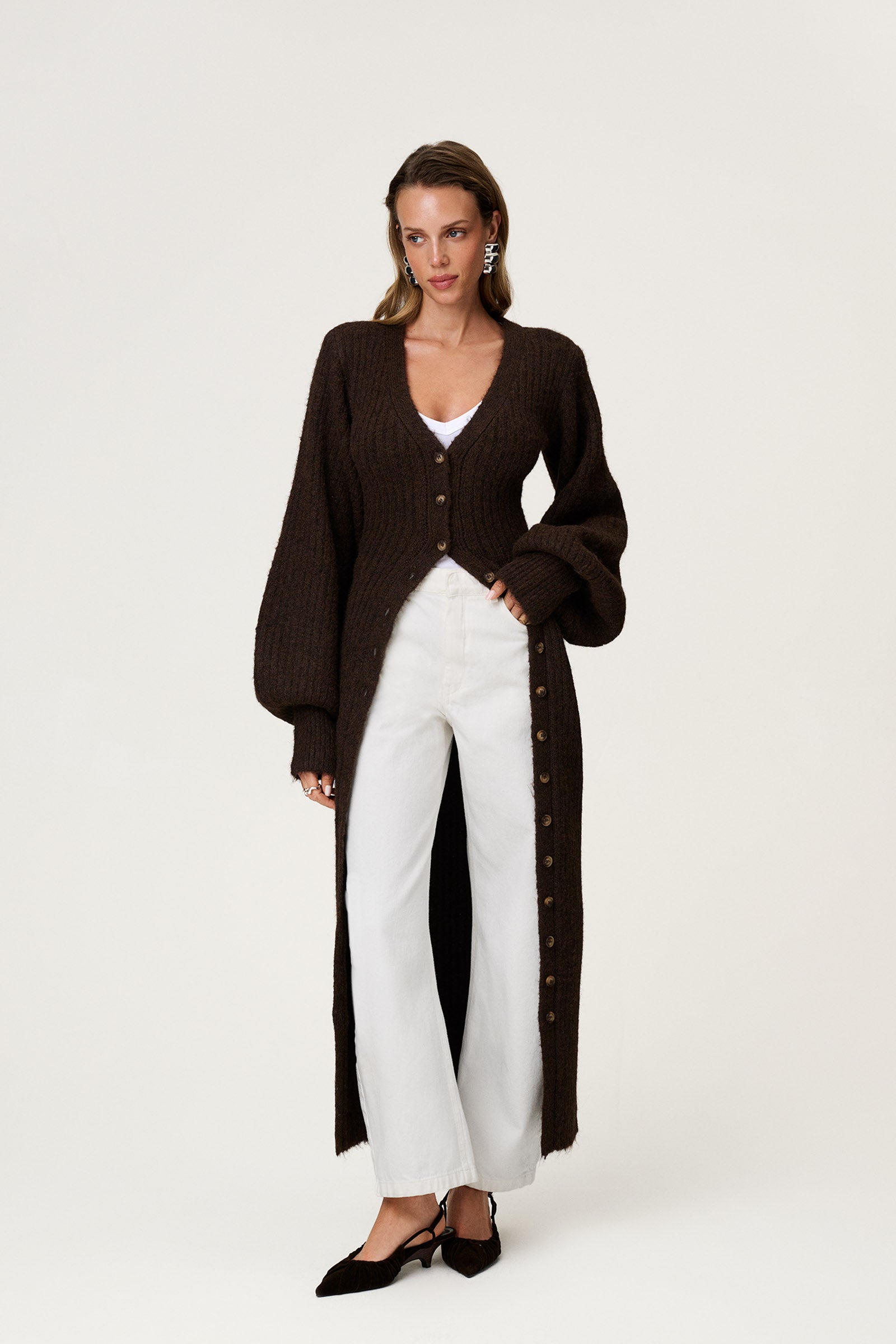 Montana maxi dress in brown - Shop now – adoore.se