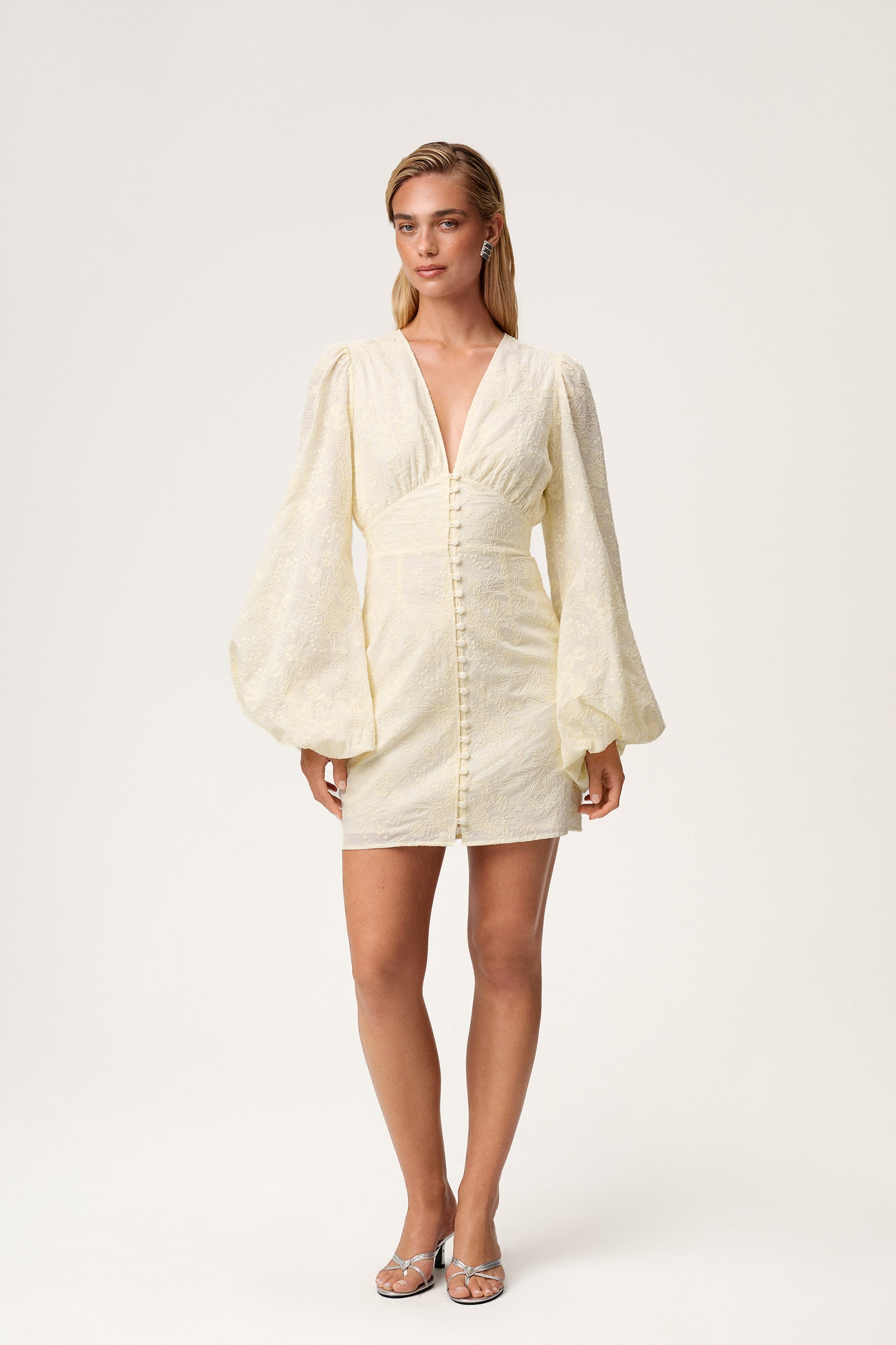 Florence mini dress in yellow - Shop now – adoore.com